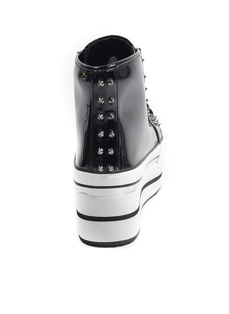 YRU Shoes Elevation 2 in Clear Black - BeHoneyBee.com ! – BeHoneyBee ...