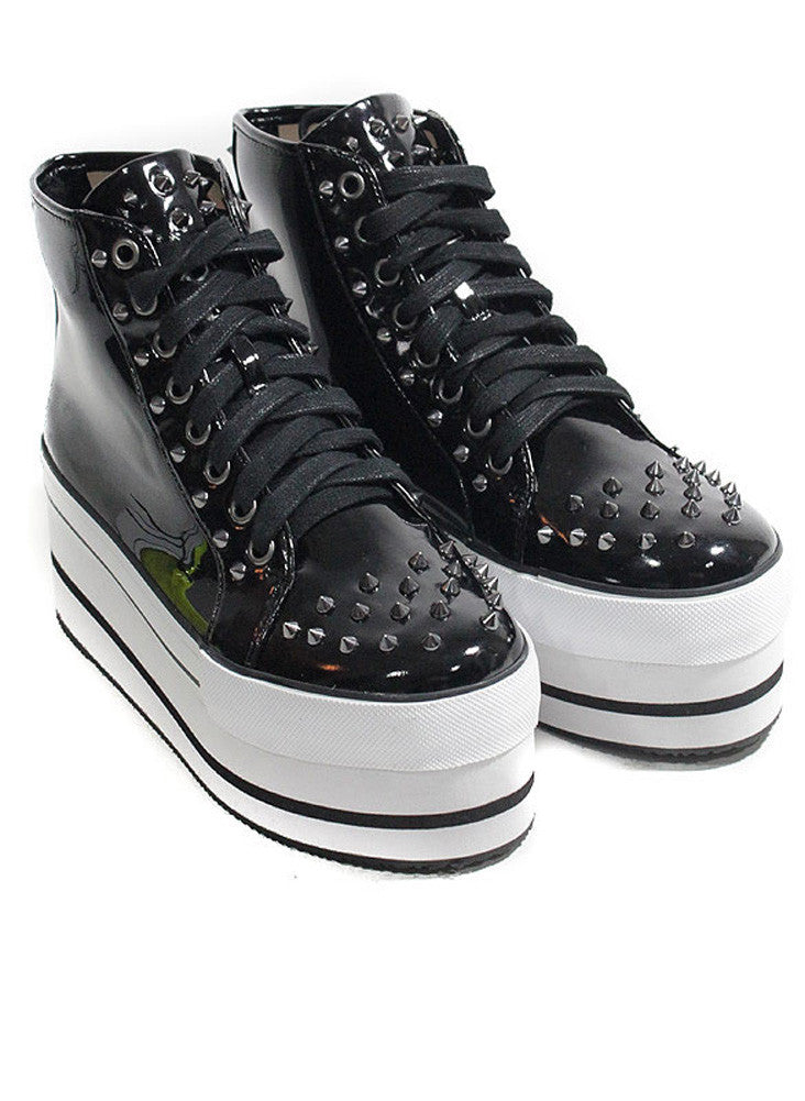 YRU Shoes Elevation 2 in Clear Black - BeHoneyBee.com ! – BeHoneyBee ...