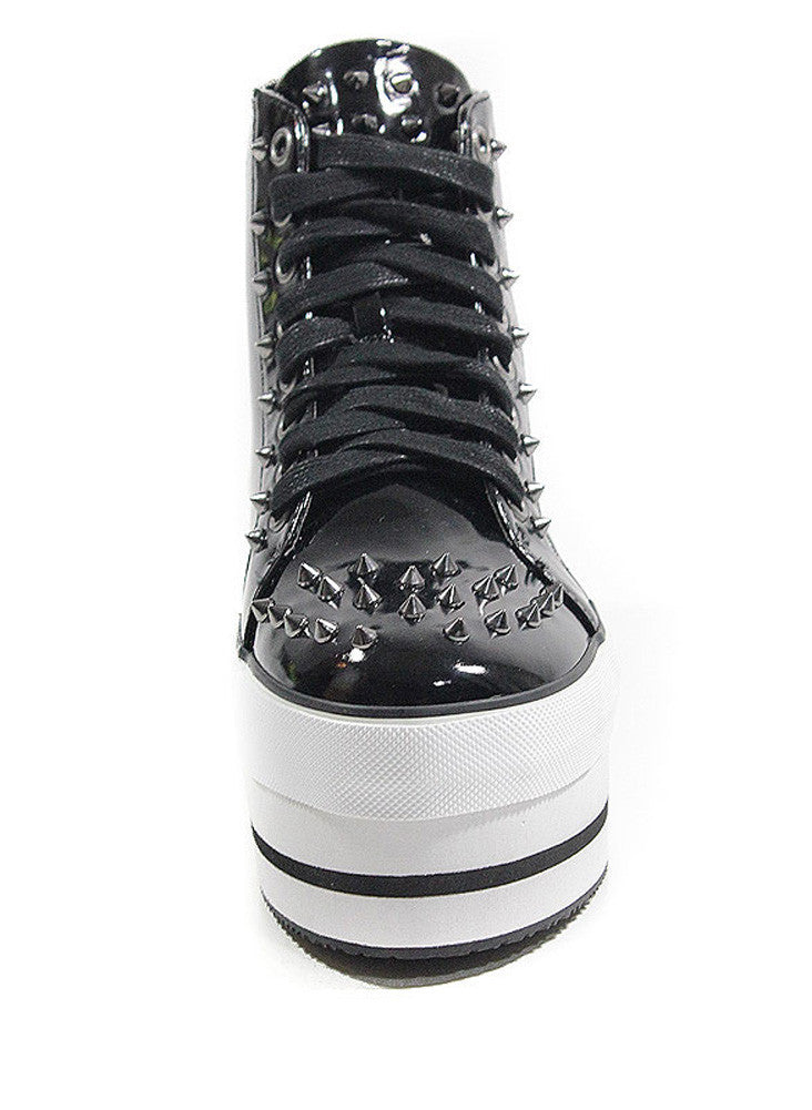 YRU Shoes Elevation 2 in Clear Black - BeHoneyBee.com ! – BeHoneyBee ...